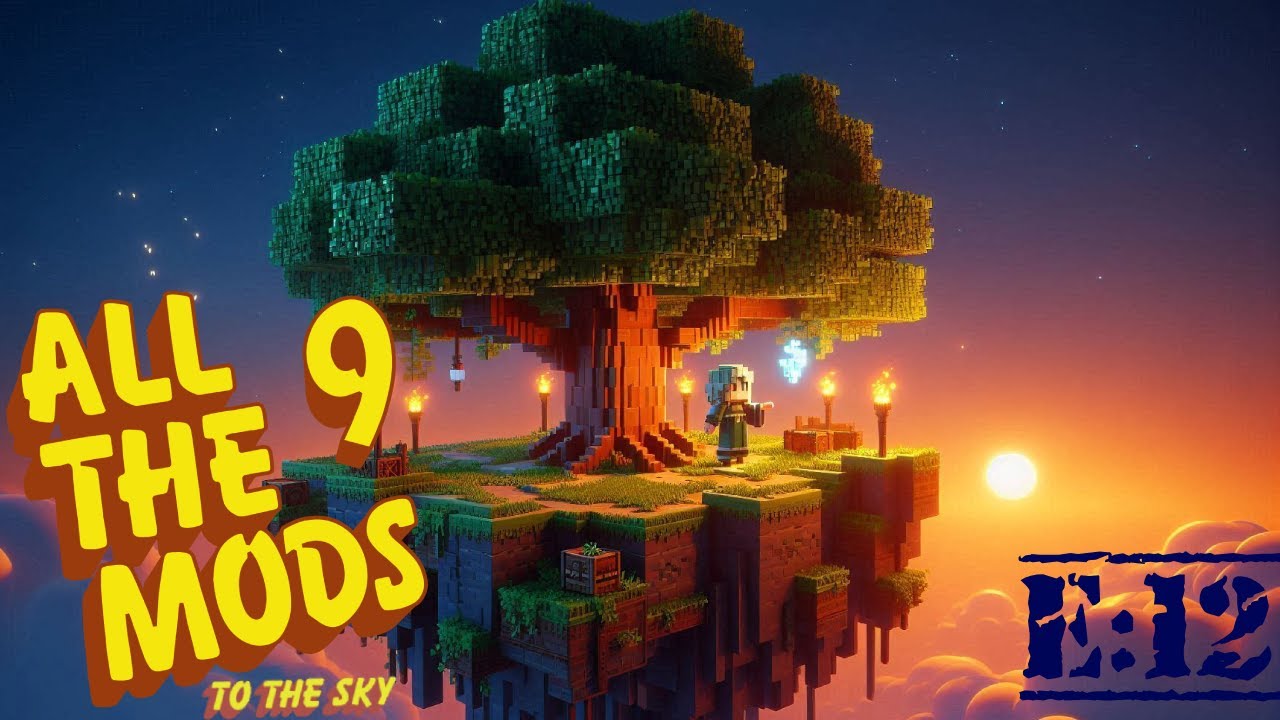Modded Minecraft : ATM9 To the Sky : E12 - YouTube
