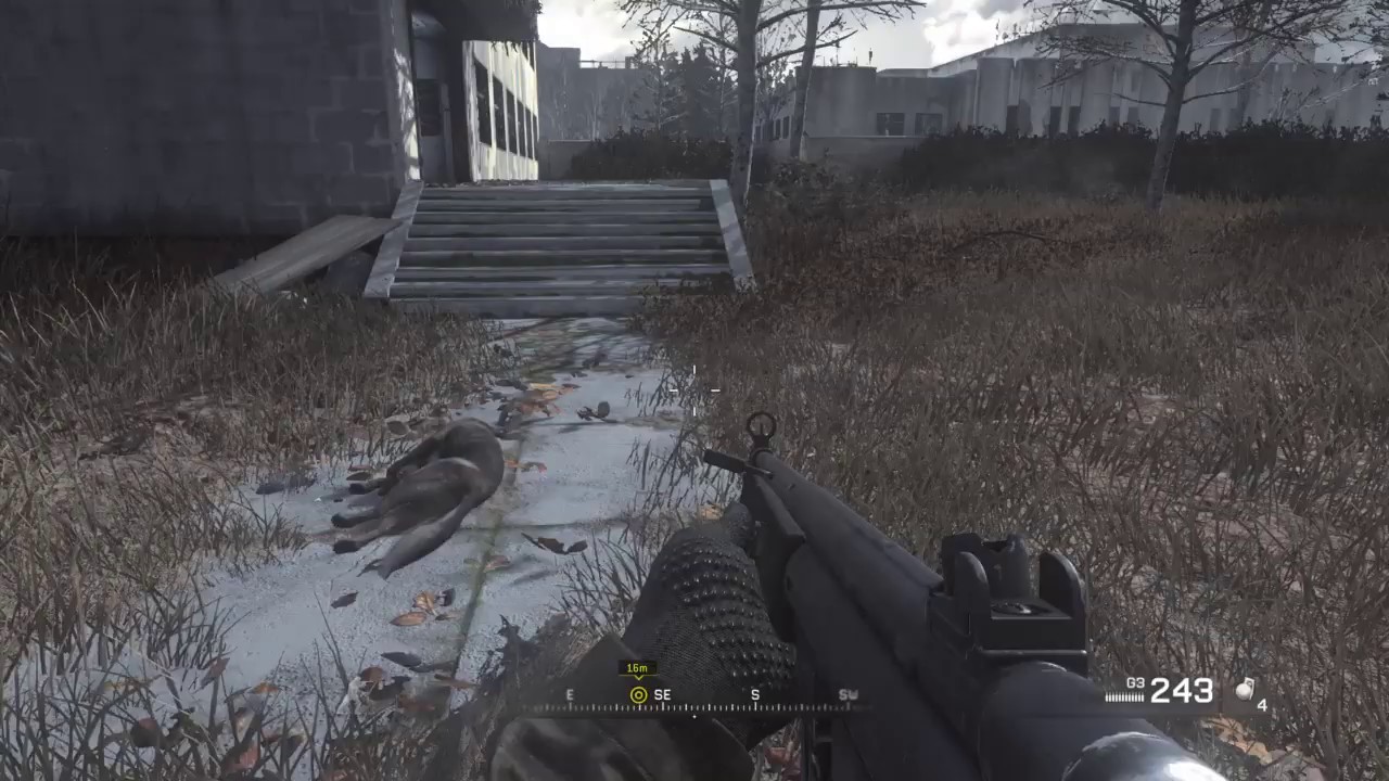 Surviving The Dog Attack in Call of Duty Modern Warfare Remastered ...