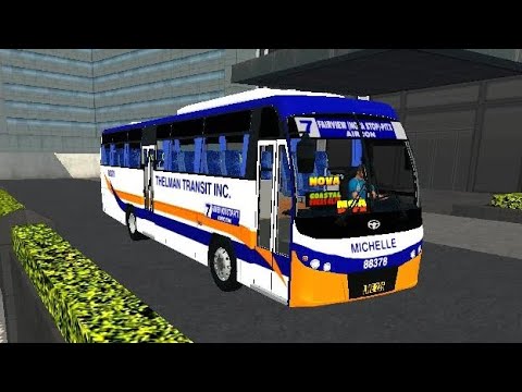 Bussid Mod Thelman Transit Daewoo BF106 2 Doors - YouTube