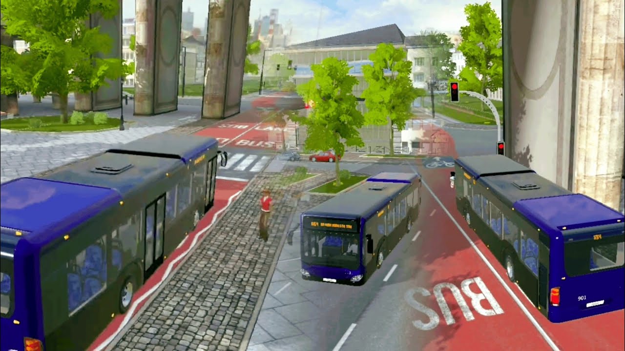 Brandenburger Tor To Nikolaiviertel | Berlin | Bus Simulator 2023 ...