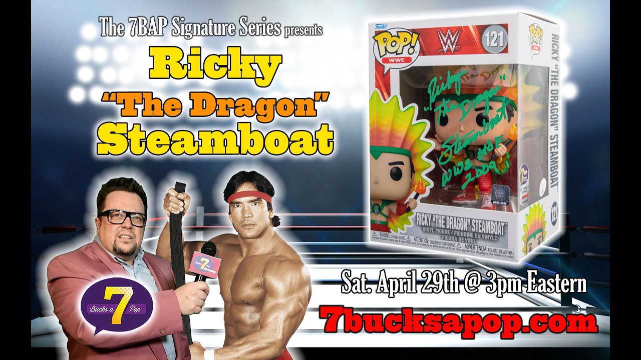 The BEST Ricky "The Dragon" Steamboat Autograph! - YouTube