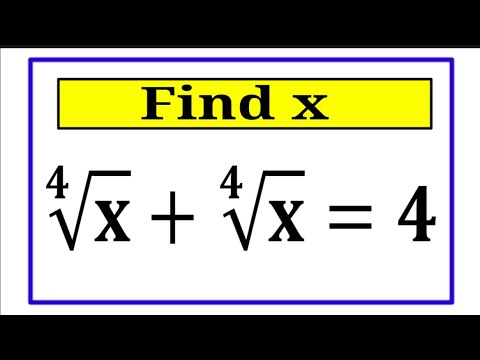 4th Root Simplification Math - YouTube