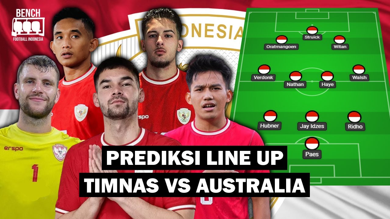 Jelang Pertandingan Kualifikasi Piala Dunia: Prediksi Line-up Timnas ...