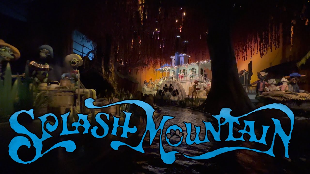 Splash Mountain Disneyland California Ride along 4K - YouTube