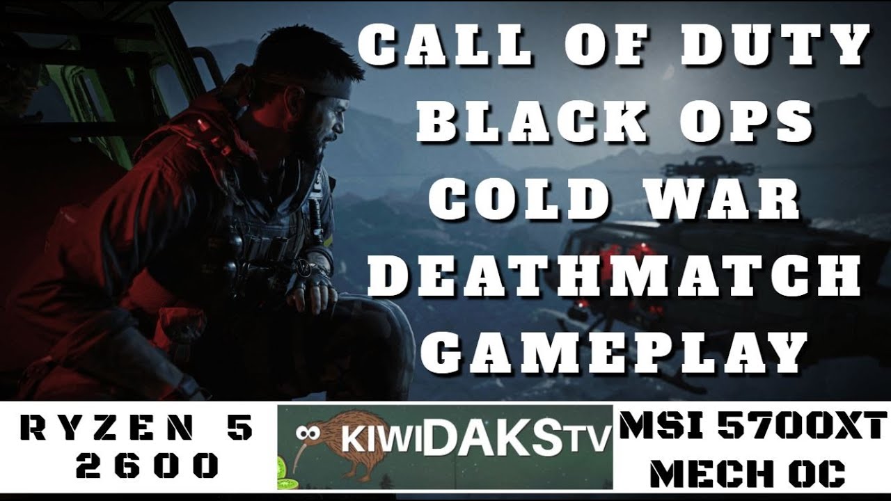 CALL OF DUTY BOCW DEATHMATCH GAMEPLAY RYZEN 5 2600 MSI 5700XT #CODBOCW #RYZEN52600 #MSI5700XT ...