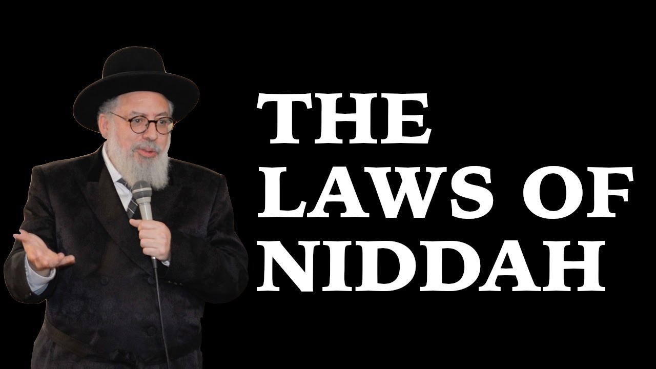 Niddah basics | Halachos of Niddah (part 1) - YouTube