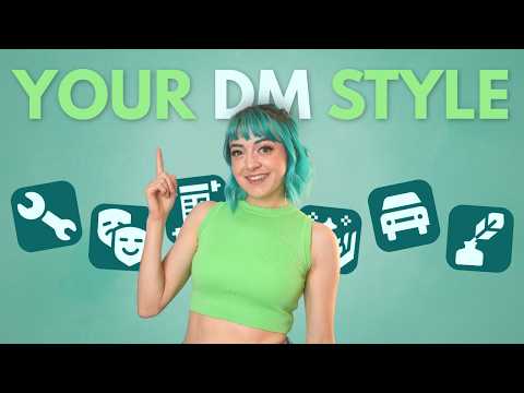 There are 6 types of Dungeon Masters. Which are you?