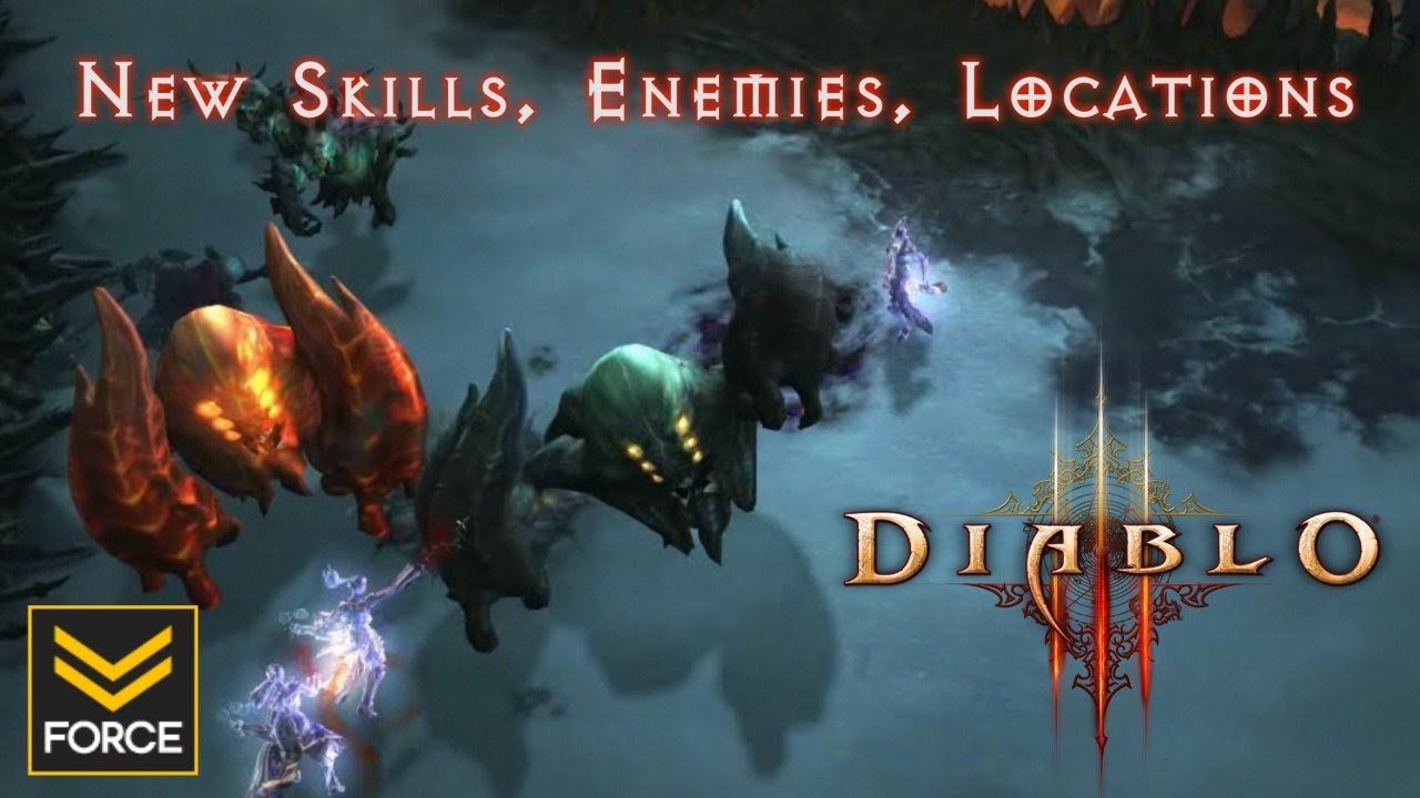 Diablo 3 - NEW SKILLS, ENEMIES, LOCATIONS! - YouTube