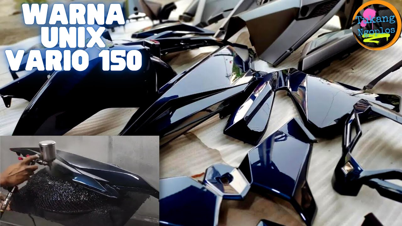 repaint vario 150 warna unik lagi - YouTube