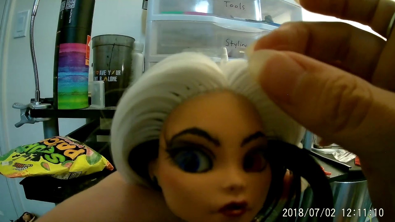 Doll Making Tips and Tricks: Hair Rooting - YouTube