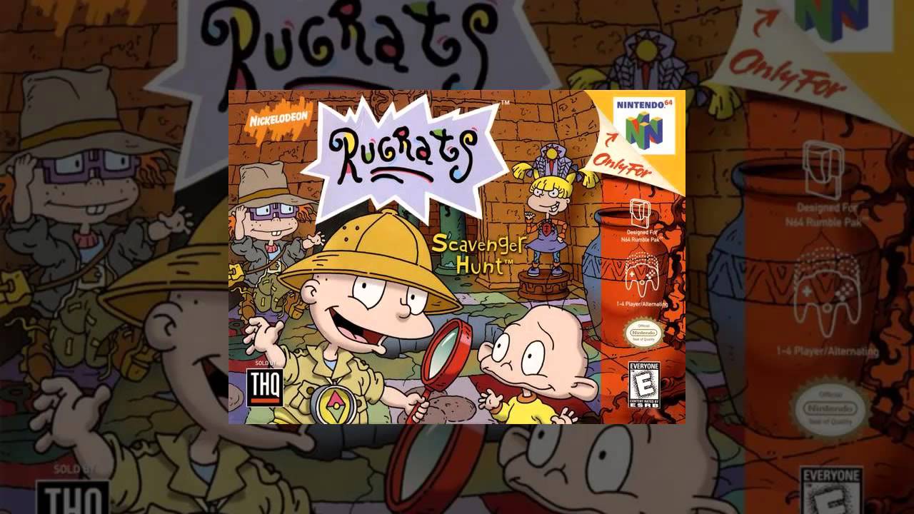 Rugrats: Scavenger Hunt Soundtrack (N64) - Riding Spike - YouTube