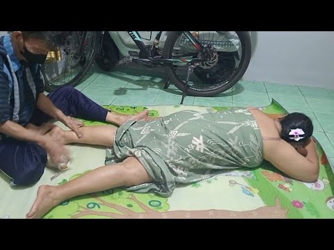 Pijat Wanita Masuk Angin  Kaki & Badan