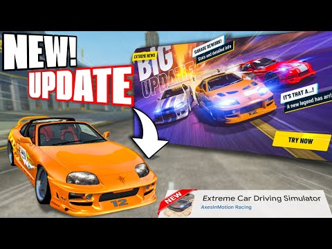 NEW BIGGEST UPDATE! 🤯 SUPRA MK4 | V7.6.0 | Extreme Car Driving Simulator