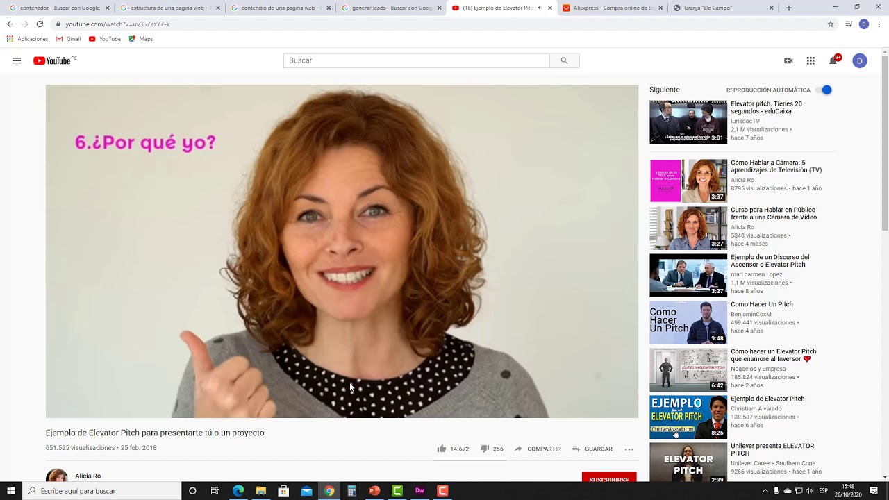 Estructura de la pagian web - YouTube