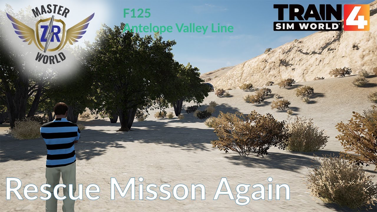 Take a Hike - Antelope Valley Line - F125 - Train Sim World 4 - YouTube