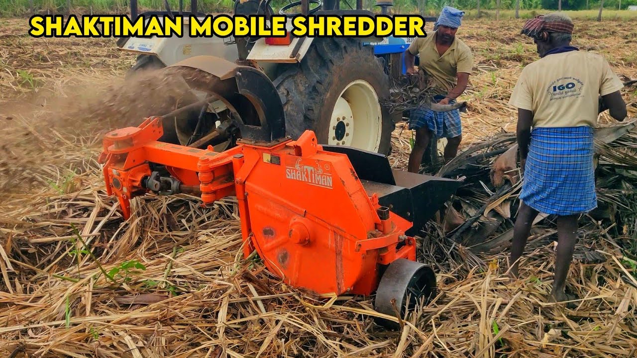 Shaktiman Mobil Shredder | Agriculture waste Shredder | Performance and ...
