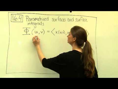 Parametrizing Surfaces, Surface Area, and Surface Integrals: Part 1 ...