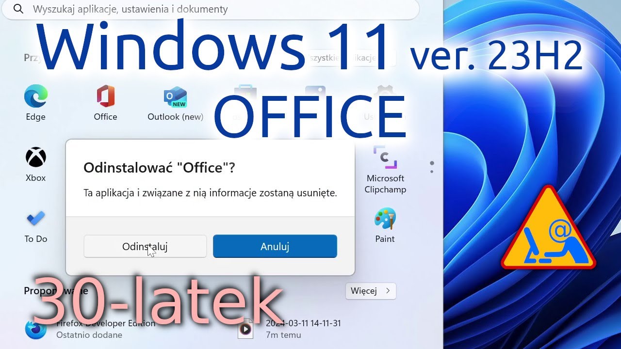 Windows 11 i pakiet Office (Word, Excel PowerPoint) - YouTube