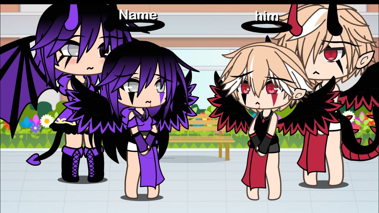 ||the fallen angel|| glmm || #gacha - YouTube