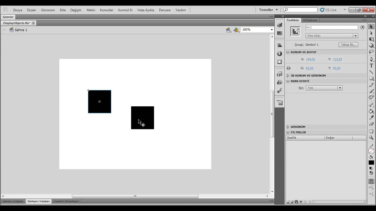 Actionscript 3.0 Display Objects - Sprite Class - YouTube