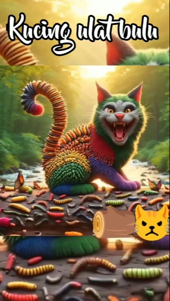 Kucing ulat bulu - YouTube