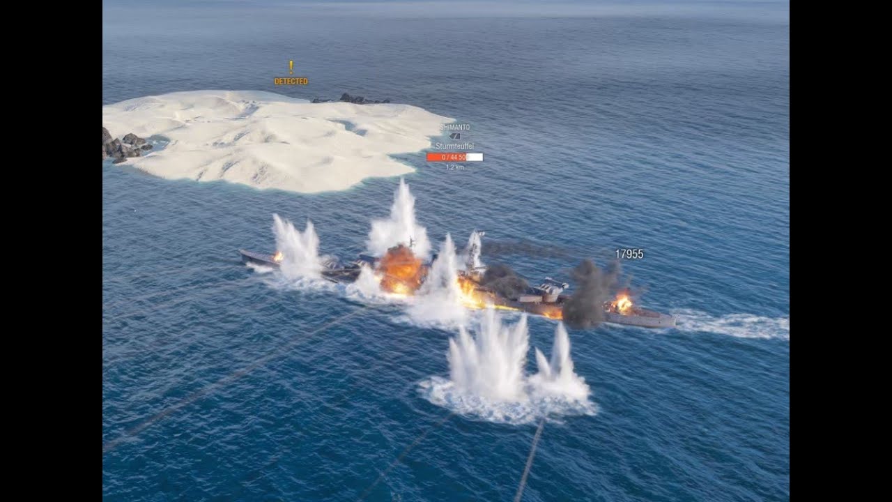 World of Warships Shimanto Delete - YouTube