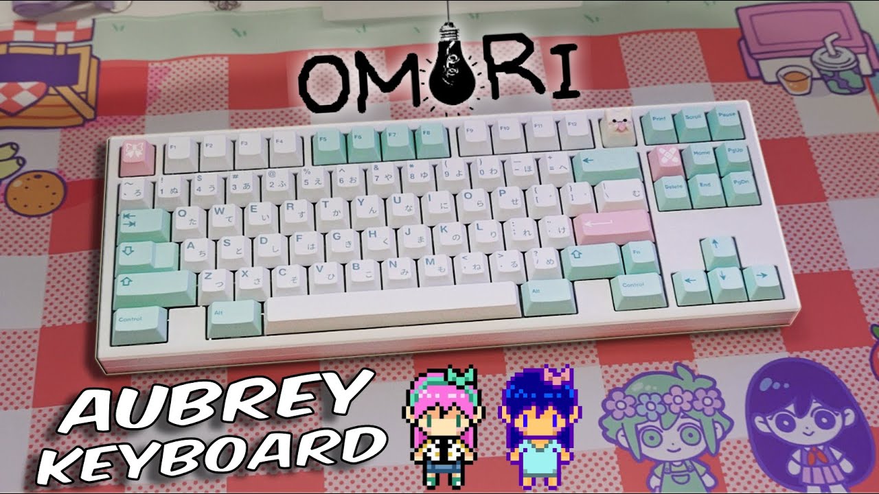 OMORI: Aubrey-Inspired Keyboard | Building & Typing Sounds | Freebird ...