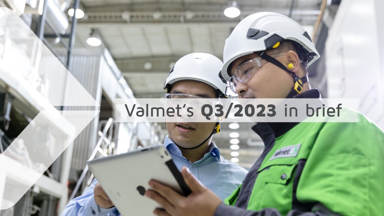 Valmet's Q3/2023 in brief - YouTube
