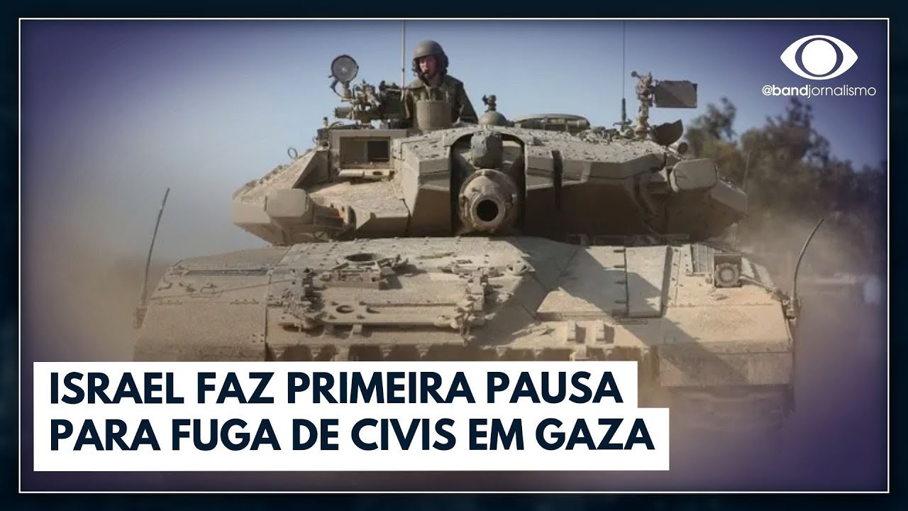 Israel x Hamas: pausa humanitária é feita para saída de civis | Jornal ...