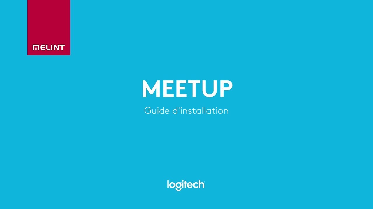Installation du système Logitech MeetUp - French - YouTube