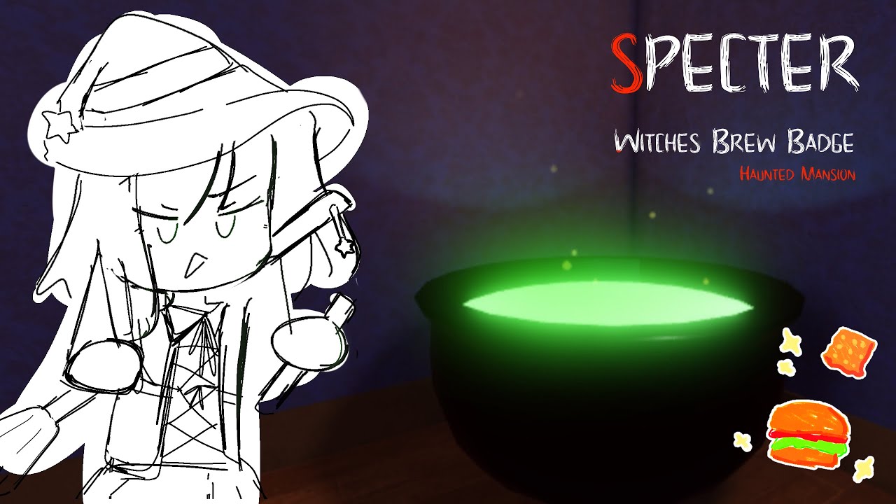 How to get witches brew badge || SPECTER halloween 2024 || Haunted ...