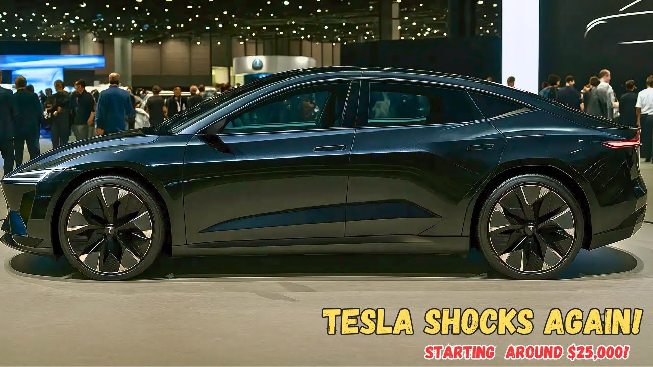 2026 Tesla Model 2 FIRST LOOK - Tesla $25,000 Car Is Finally Here ...