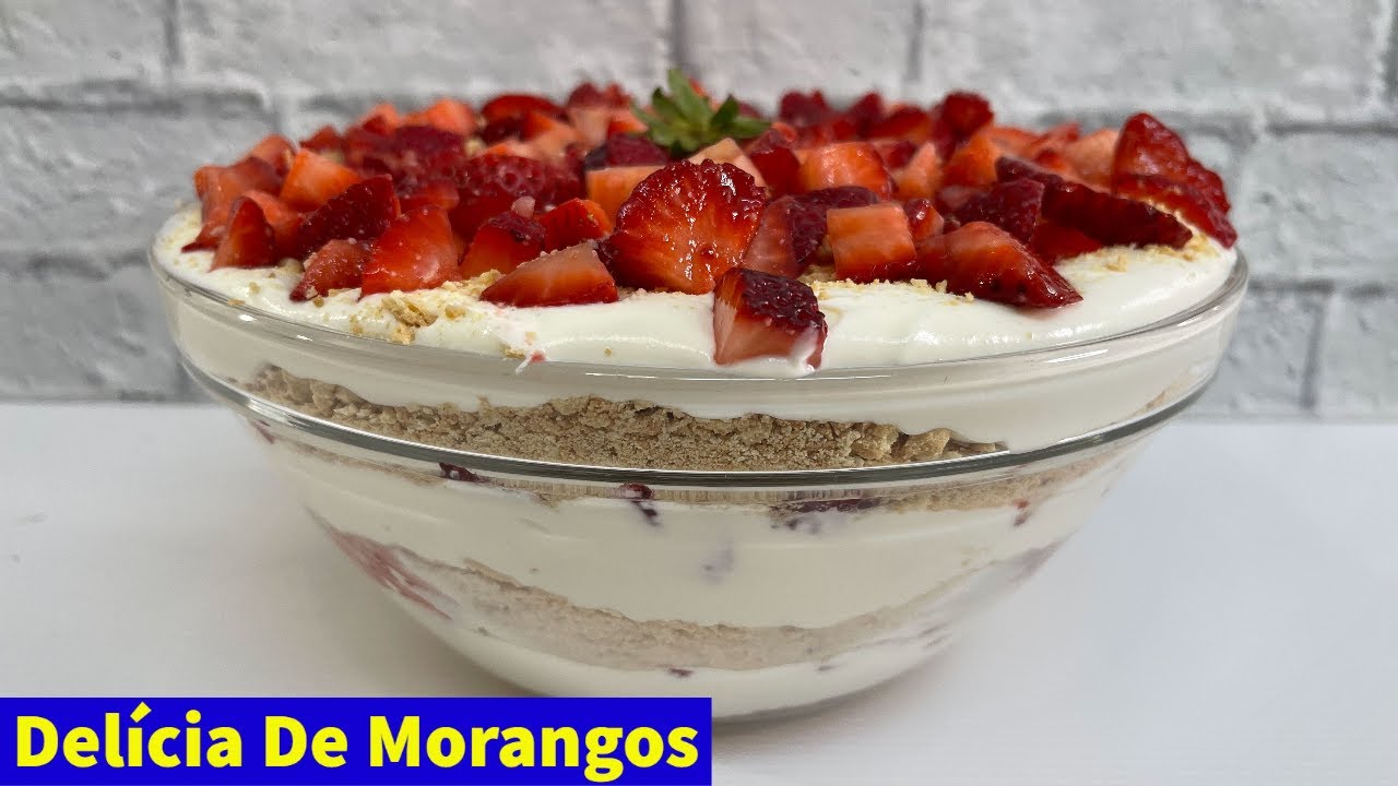 Delícia Fresca de Morangos - YouTube