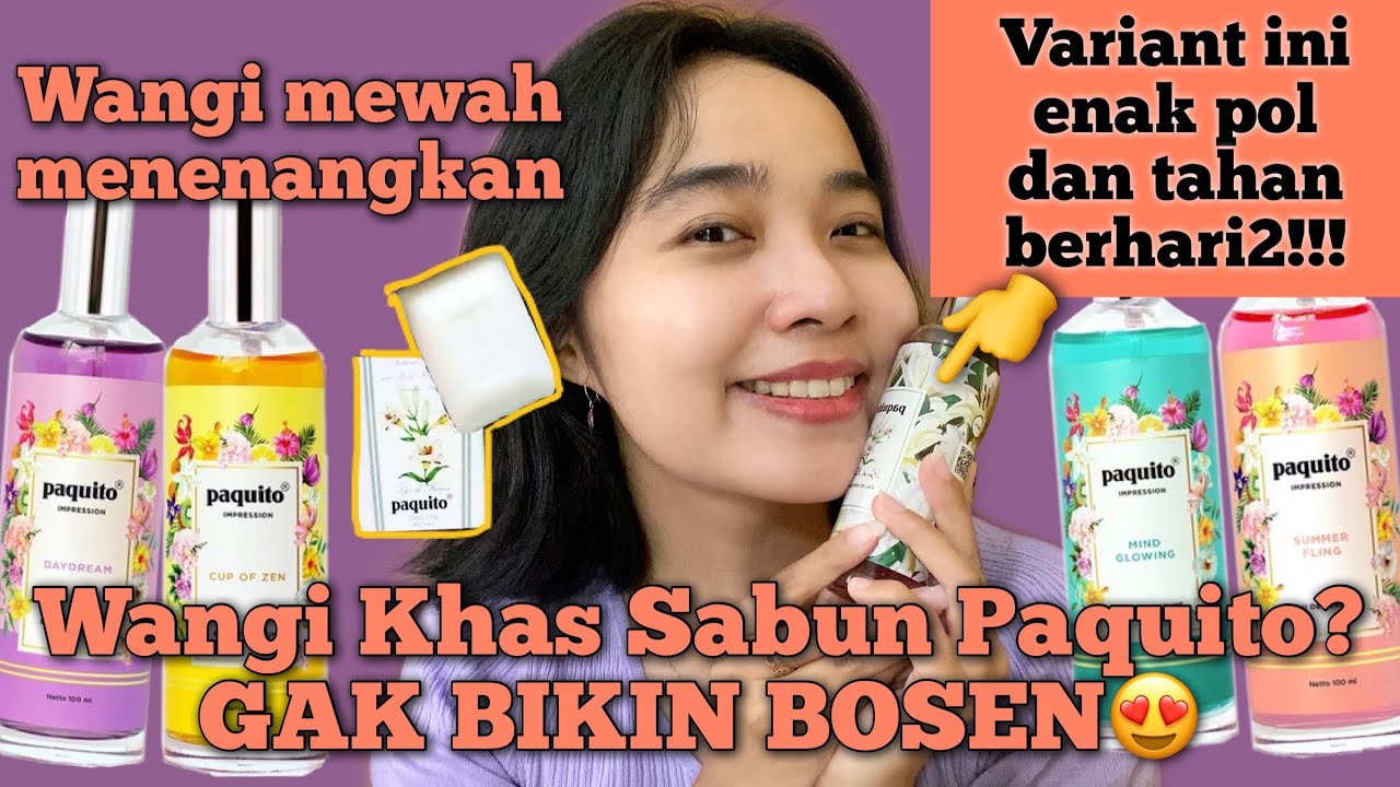 BARU!! EAU DE PARFUM AROMA KHAS SABUN LEGEND! REVIEW PAQUITO EDP ALL ...