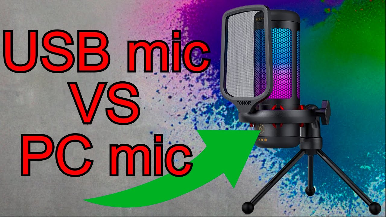 USB mic VS built-in. Which is better? - YouTube