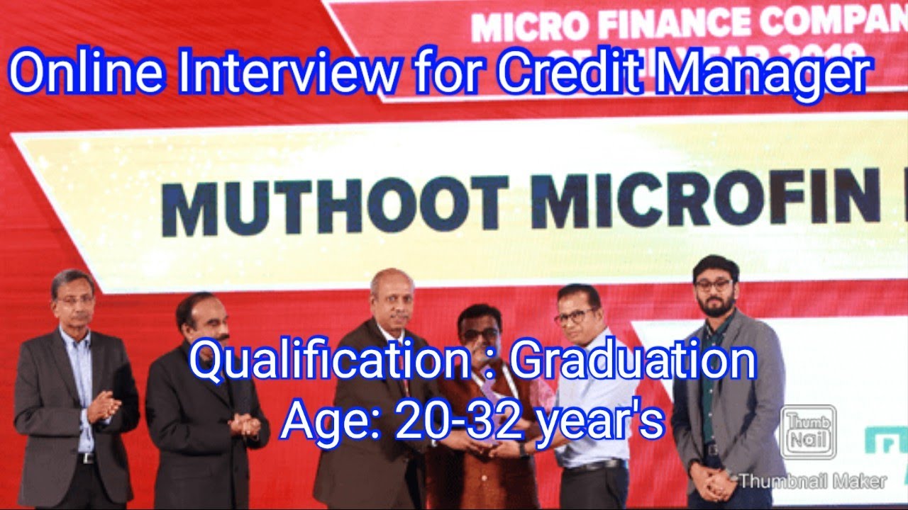 job in muthoot microfinance Ltd#muthootfinance #onlinejobs #subscribe ...