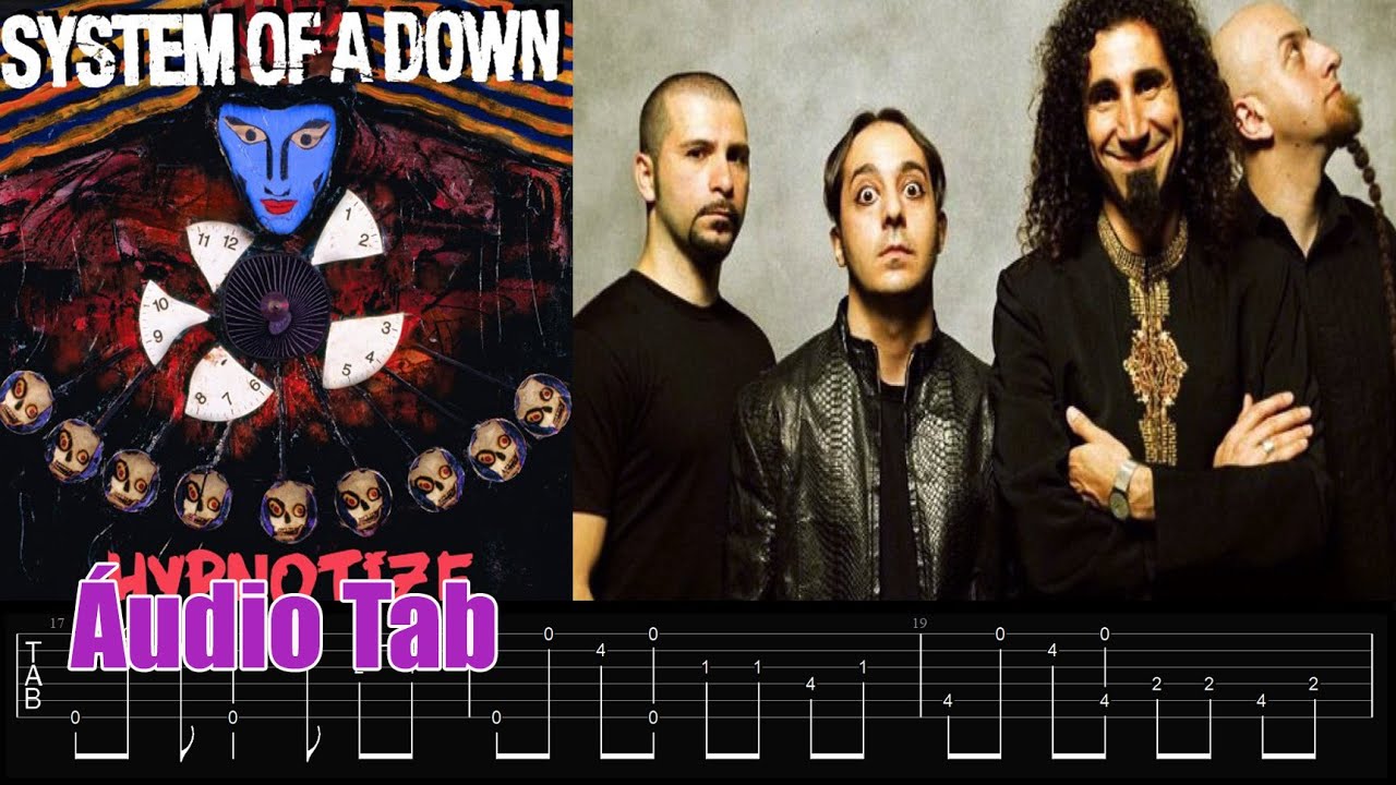 System Of A Down Lonely Day Intro Áudio Original Lesson TAB - YouTube
