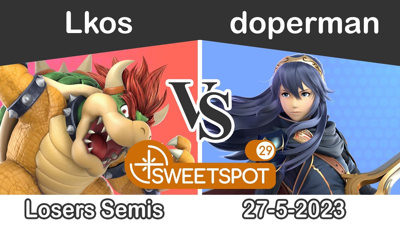 Sweetspot #29 - Lkos (Bowser) vs doperman (Lucina) LS - SSBU - YouTube