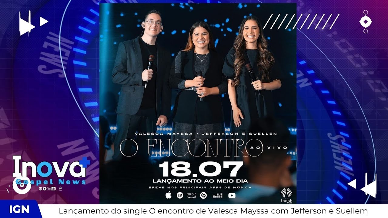 Spoiler do O encontro single de Valesca Mayssa feat Jefferson e Suellem ...