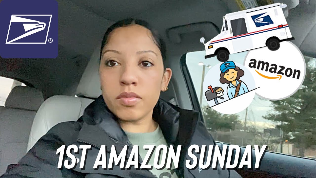 My First Amazon Sunday with USPS/AMAZON SUNDAY/USPS Hiring Process/My ...