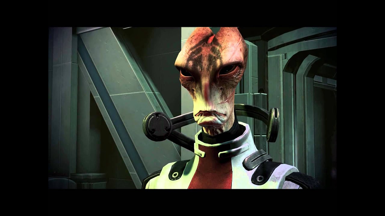 Mass Effect 3: Mordin's Death - Renegade - YouTube