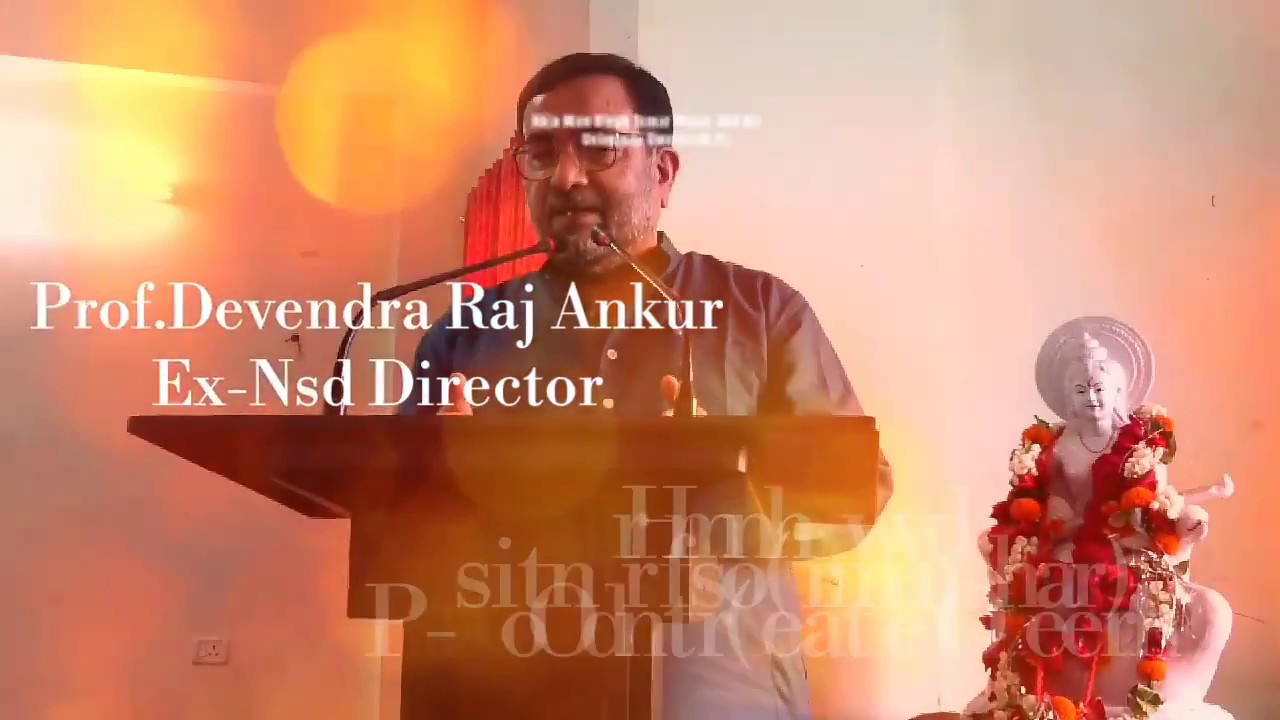 Ph-D inaugration 2016-17 [RMT University Gwalior] devendra raj ankur - YouTube