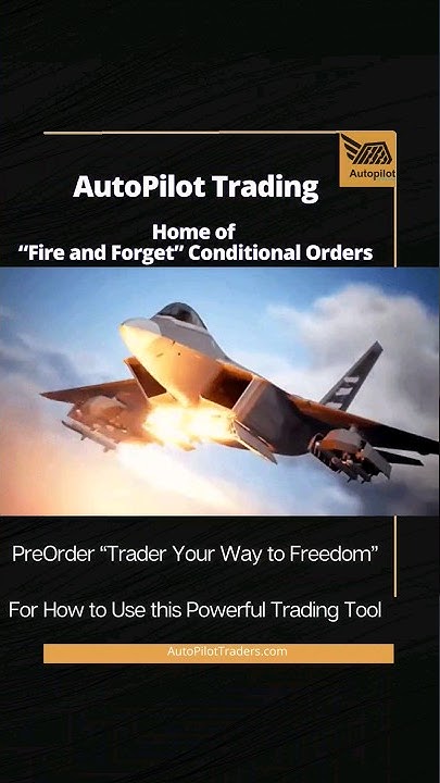 Conditional Orders - 'Fire and Forget' Trading freedom 🎯 - YouTube