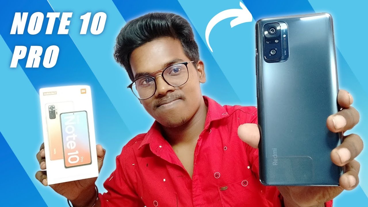 Redmi Note 10 Pro Black Unboxing and Overview - Black is Dope ⚡⚡⚡ - YouTube