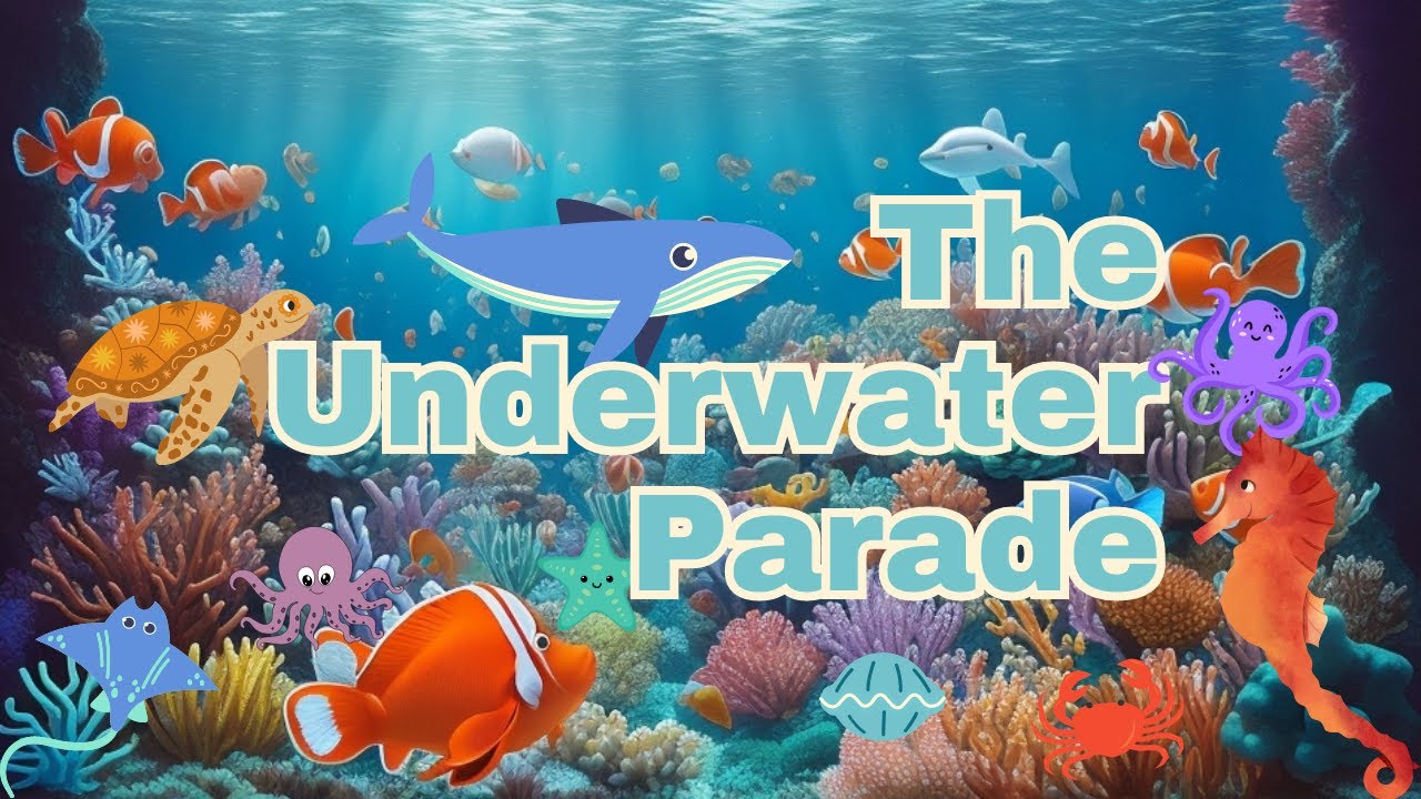 🌊 The Underwater Parade 🐬 Bedtime Adventure Story for Kids in English 🌟 ...