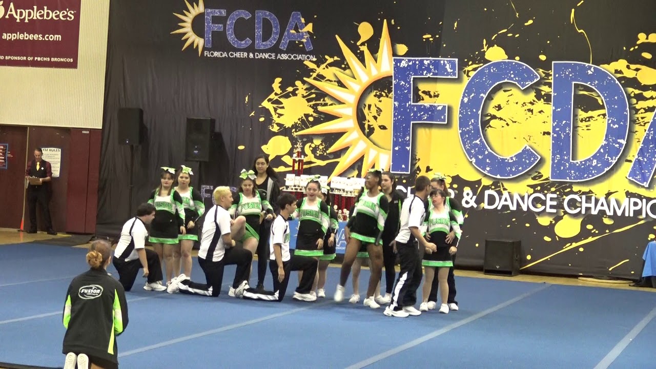 The Fusion All-Stars at FCDA (Florida Cheer and Dance Association ...