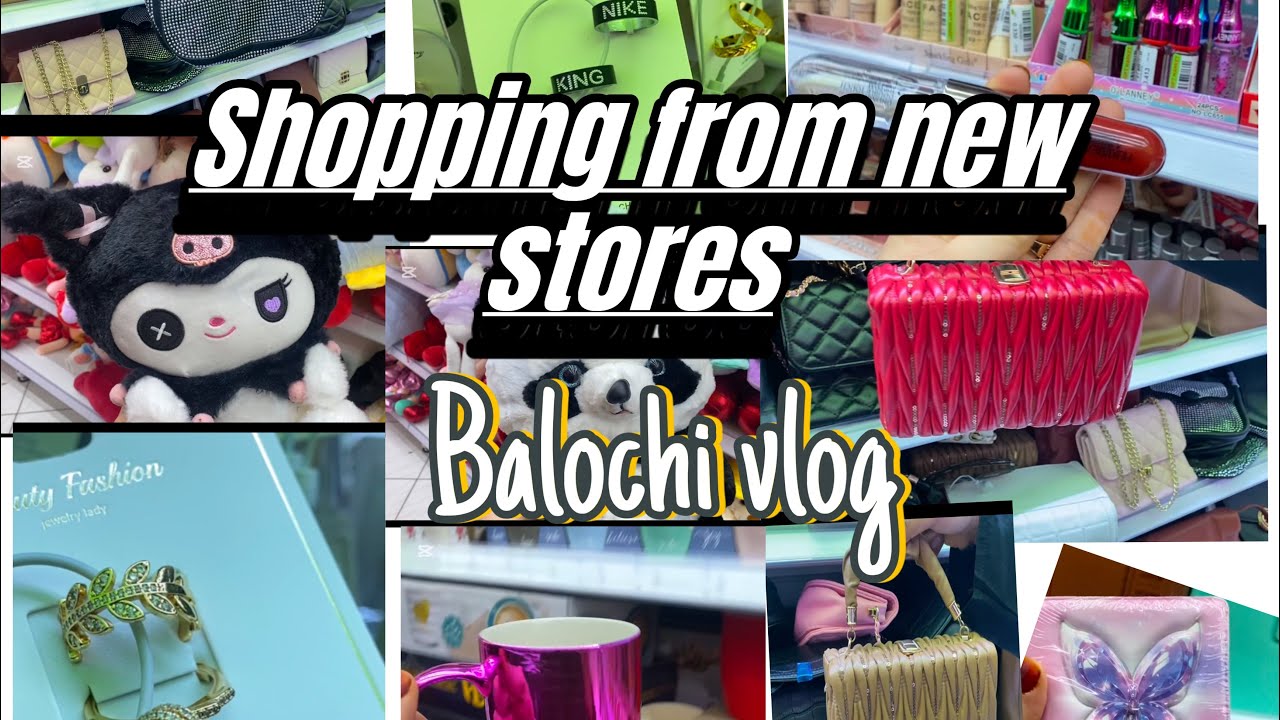 Shopping from new store | maria baloch vlogs - YouTube