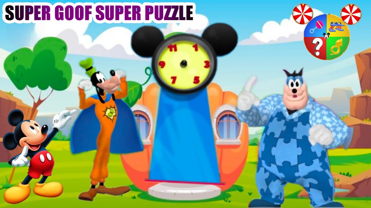 Mickey Mouse Clubhouse | Super Goof's Super Puzzle | oh toodles Compilation - YouTube