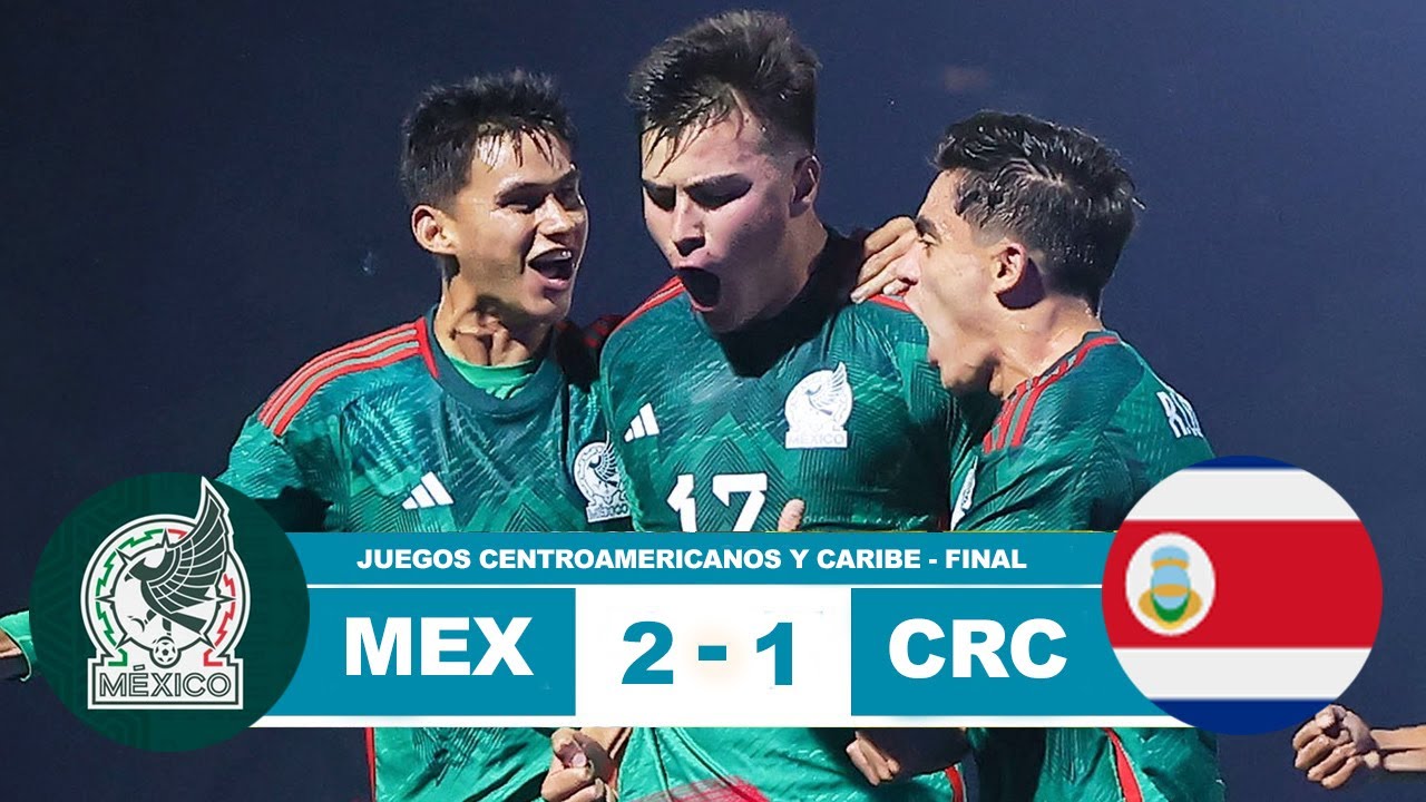 Mexico 2 vs Costa Rica 1 Resumen Goles 2023 - YouTube