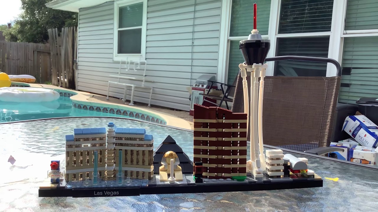 Las Vegas Nevada LEGO architecture set - YouTube